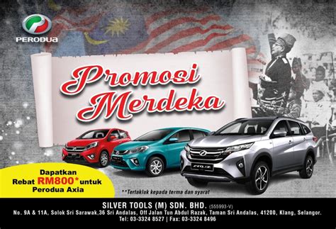 Diskaun Rm 800 Untuk Perodua Perodua Silvertools Klang Facebook
