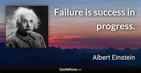 Failure Is Success In Progress