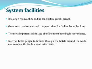 Hotel Management System Presentation PPTX