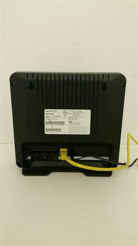 Sagemcom Fast 5260 Wifi Network Wireless Router With Power Supply For