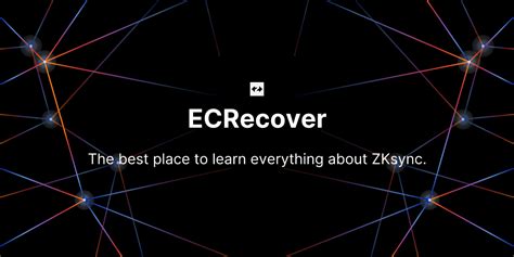 Ecrecover Zksync Docs