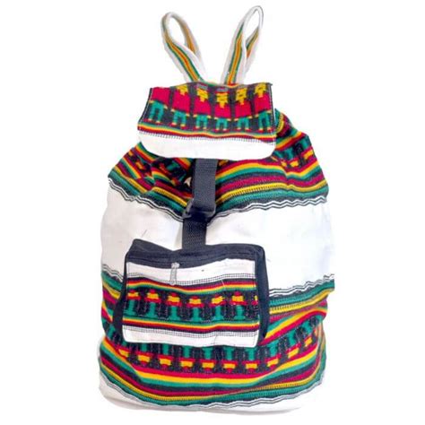 Pbp 01 Rasta White Peruvian Hand Crafts Inc