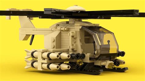 用乐高积木搭建武装直升机 乐高积木动画拼搭 Youtube