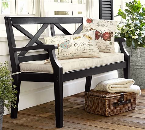 Blog About Farmhouse Small Black Farmhouse Bench