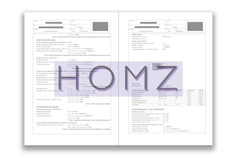 Structural Engineering Calculations For Rooflight Loft Conversion London Borough Of Haringey
