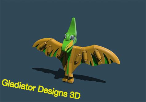 3d File Pteranodon 🦖・3d Printable Model To Download・cults