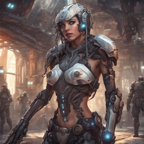 Sexy Female Cyborg By Hank196 On Deviantart