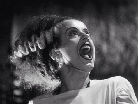 Elsa Lanchester In The Bride Of Frankenstein Bride Of Frankenstein