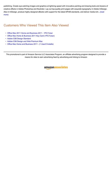 Adobe Cs6 Design Standard Mac PDF