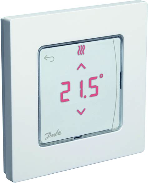 Danfoss Icon 24v Touchscreen Display On Wall Room Thermostat Element Shop