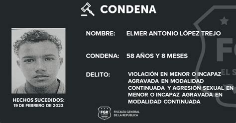 Condenan a 58 años de prisión a hombre que agredió sexualmente a dos