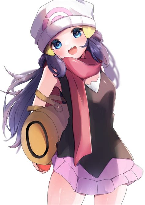 デスクトップ壁紙 アニメの女の子 ポケットモンスター ドーンポケモン 長い髪 青い髪 ソロ アートワーク デジタルアート