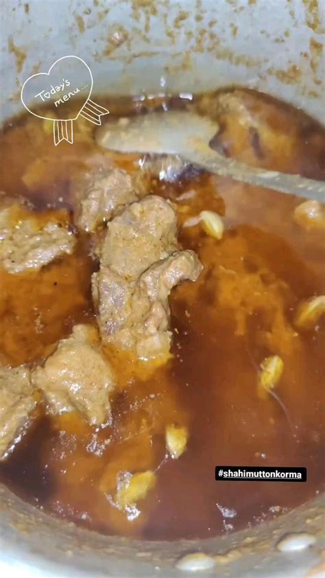 Shahi Mutton Korma 🍖