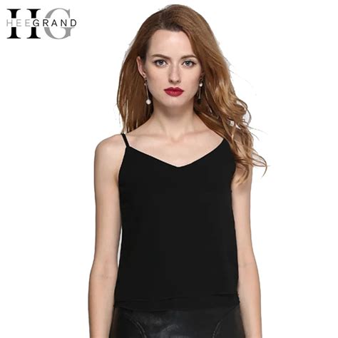 Buy Hee Grand Womens Chiffon Camis Fashion Simple