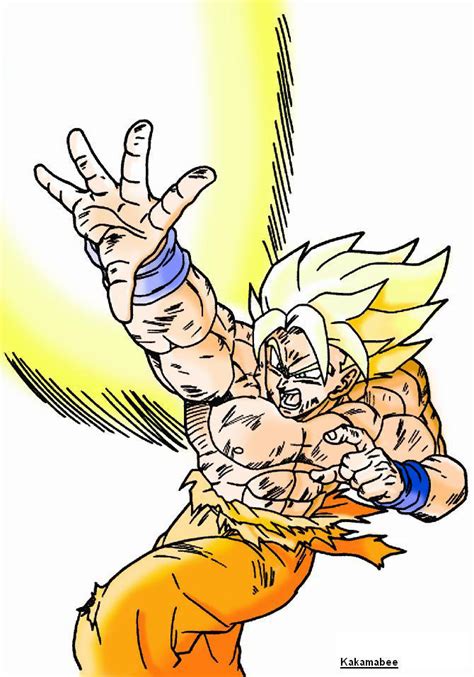 Goku Ki Blast By Kakamabee On Deviantart