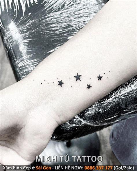 Hình Xăm đẹp Ms06531 Tại Minh TÚ Tattoo Star Tattoos Small