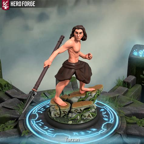 Disney Tarzan Drunken Monk Heroforge By Elmsi On Deviantart
