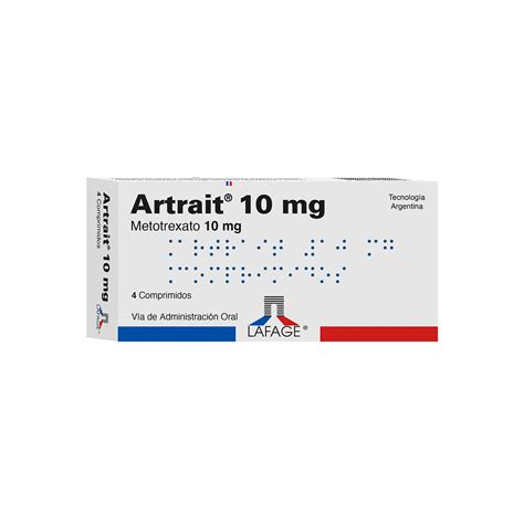Artrait 10 Mg X 4 Comprimidos Farmacias Ave Fenix