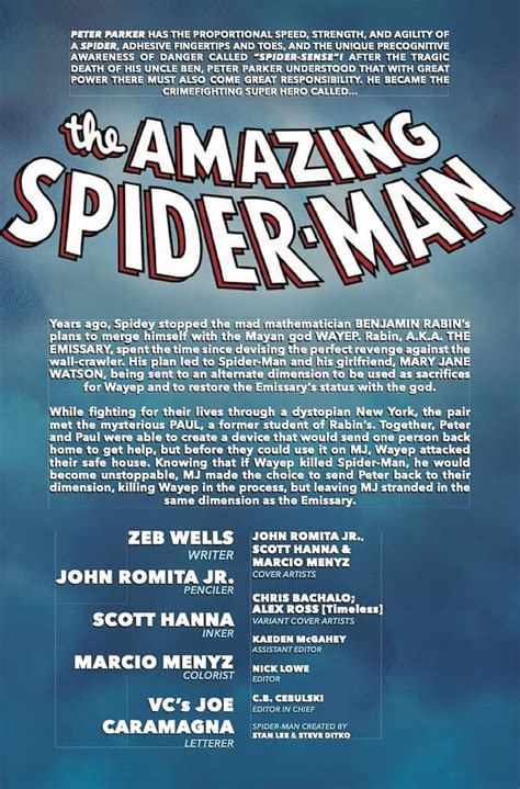 Amazing Spider Man Preview With Friends Like These