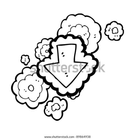 Pretty Arrow Hand Drawn Element Stock Vector Royalty Free 89864938