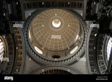 Interior View Dome Church Of Santa Maria In Campitelli Rome Italy