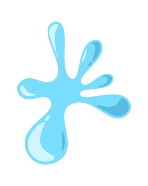 Premium Vector Water Splash Icon Vector Illustration