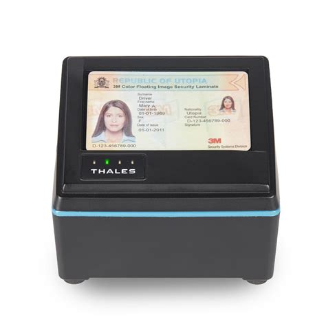 Thales Cr2000 Id And Moble Drivers License Scanner