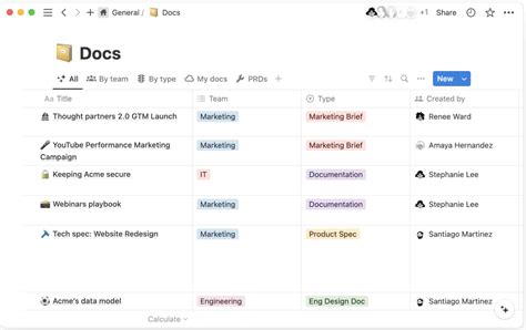 How To Create A Database In Notion Clickup