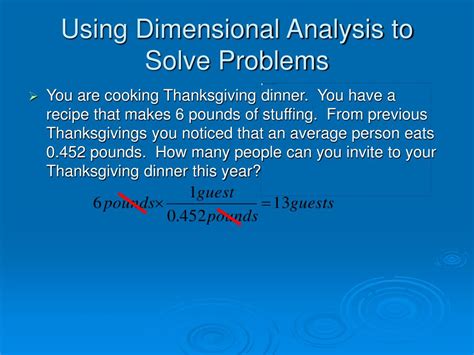 Ppt Dimensional Analysis Powerpoint Presentation Free Download Id