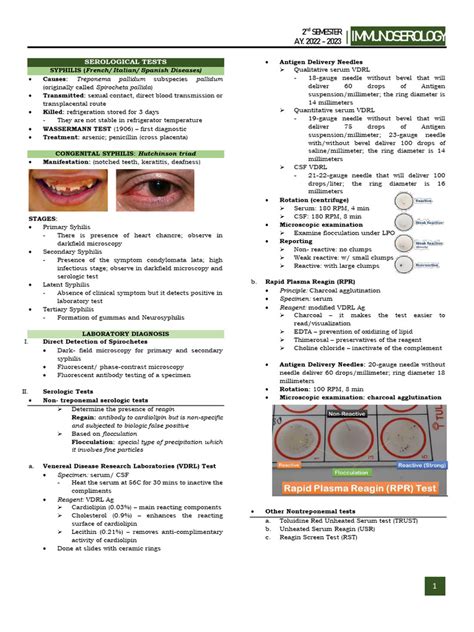 Serological Tests Pdf Serology Hepatitis