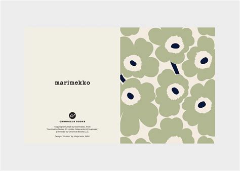 Marimekko Pastel Notecards Woodland Mod