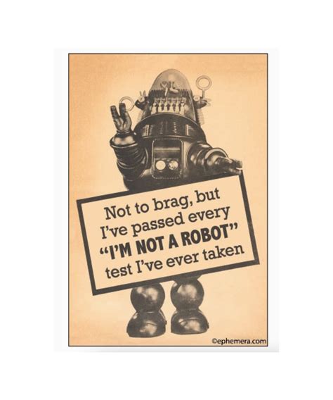 Im Not A Robot Test Magnet Home