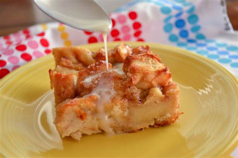 Rachael Raves Bread Pudding With Vanilla Sauce