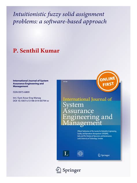 Intuitionistic Fuzzy Solid Assignment Problems A Software Based