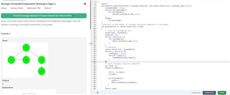 🌟 Day 37 Of Dsa Challenge Kosarajus Algorithm For Strongly Connected Components 🚀 Bishal Das
