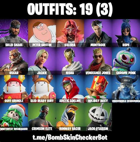 Pc Psn Xbox Nintendo Skins Solid Snake Peter Griffin Valeria Montague Hope Oscar Jackie