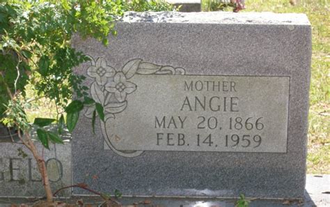 Angie Elizabeth Williams Deangelo 1866 1959 Find A Grave Memorial
