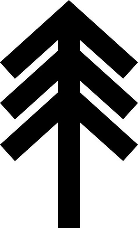 Bindrune Triumph Viking Runes Rune Tattoo Bindrunes