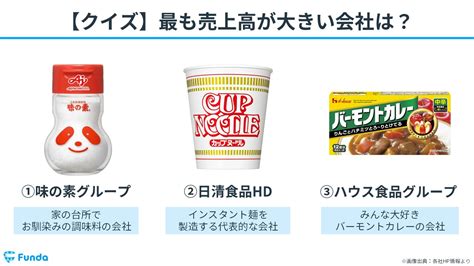 味の素ってどんな会社？決算資料の情報を元に図解で解説！ ファンダナビ Funda Navi