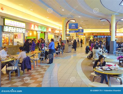 Chinese Mall Food Court Editorial Image 63880214
