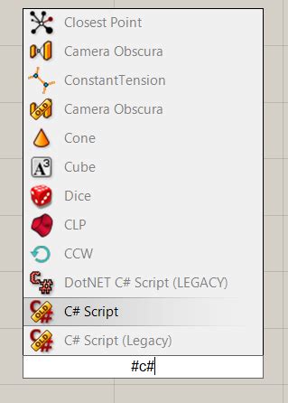 What Happened To C Script Component Rhino For Windows McNeel Forum
