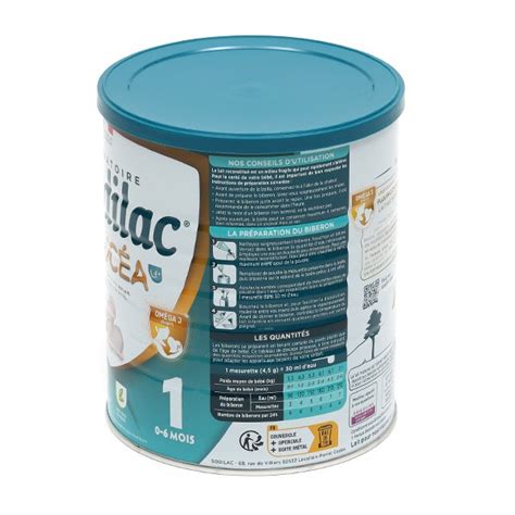 Modilac Doucéa 1 Lf Lait infantile 0 6 mois Sans huile de palme