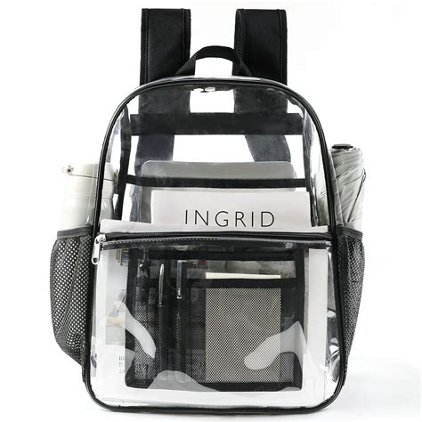 USPECLARE Clear Backpack Heavy Duty See Through Backpack Transparent