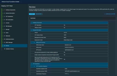 Vcf 9 Deployment Part2 Vcf Deployment Blanketvm