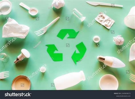 재활용 기호 폐기물 분류 재활용 표지 스톡 사진 2145839573 Shutterstock