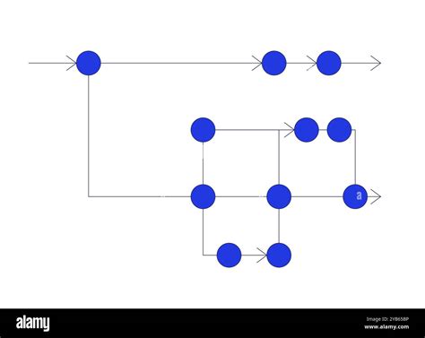 Roadmap Decision Making Scheme 2d Cartoon Object Stock Vector Image