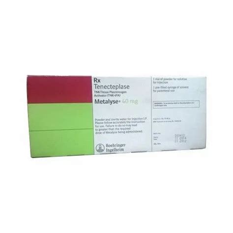 Metalyse Injections Tenecteplase Injections Latest Price Dealers