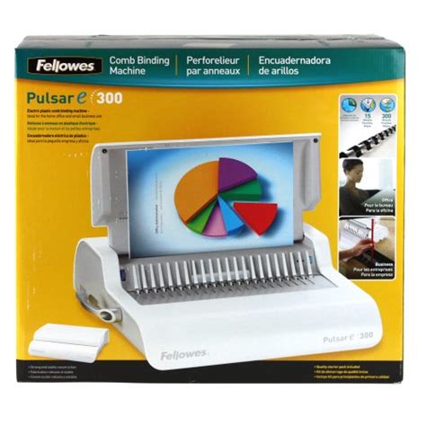 Binding Machines Pulsar E 300 Comb Binder Electric