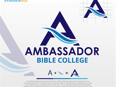 Ambassador Bible College Education Logo By Innovatixhub On Dribbble