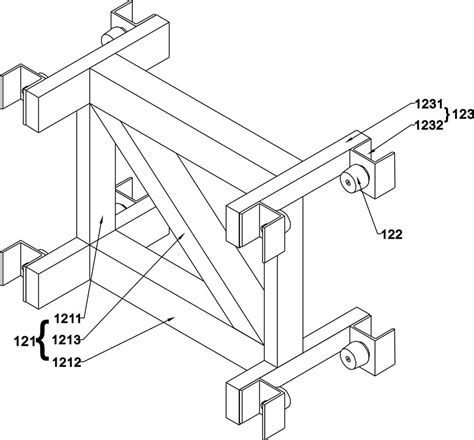 A Kind Of Internal And External Scaffolding And Its Connecting